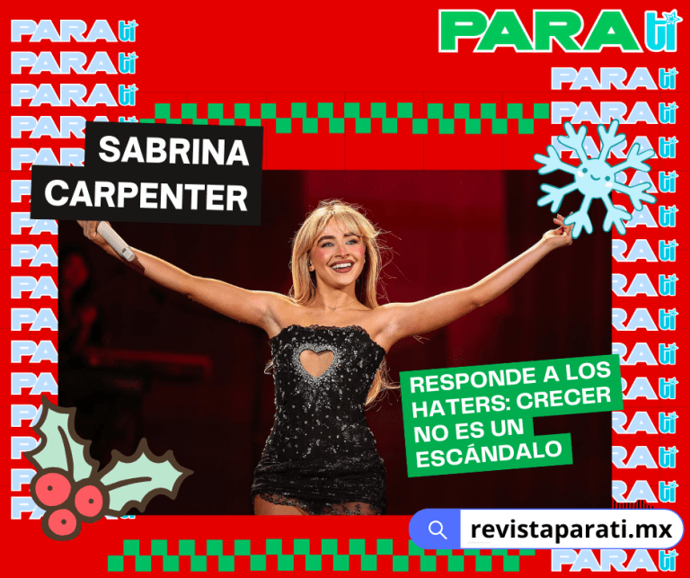 SABRINA CARPENTER RESPONDE A LOS HATERS: CRECER NO ES UN ESCÁNDALO ...